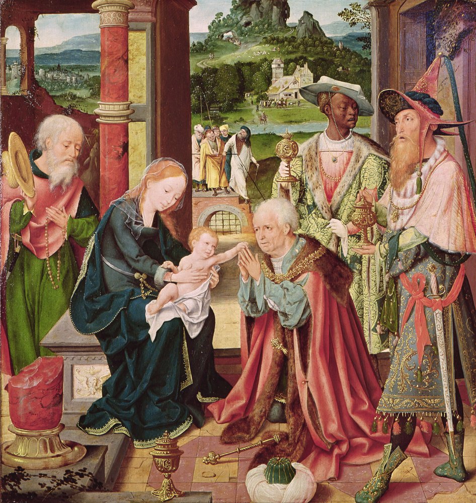 The Adoration of the Magi by Joos van Cleve